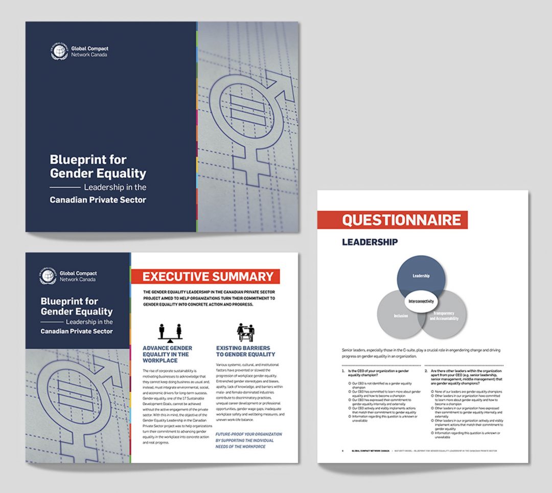 Design of Gender Equality Leadership Report - Swerve Design